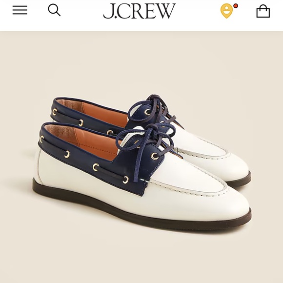 J. Crew | Shoes | J Crew Leather Boat Shoes | Poshmark